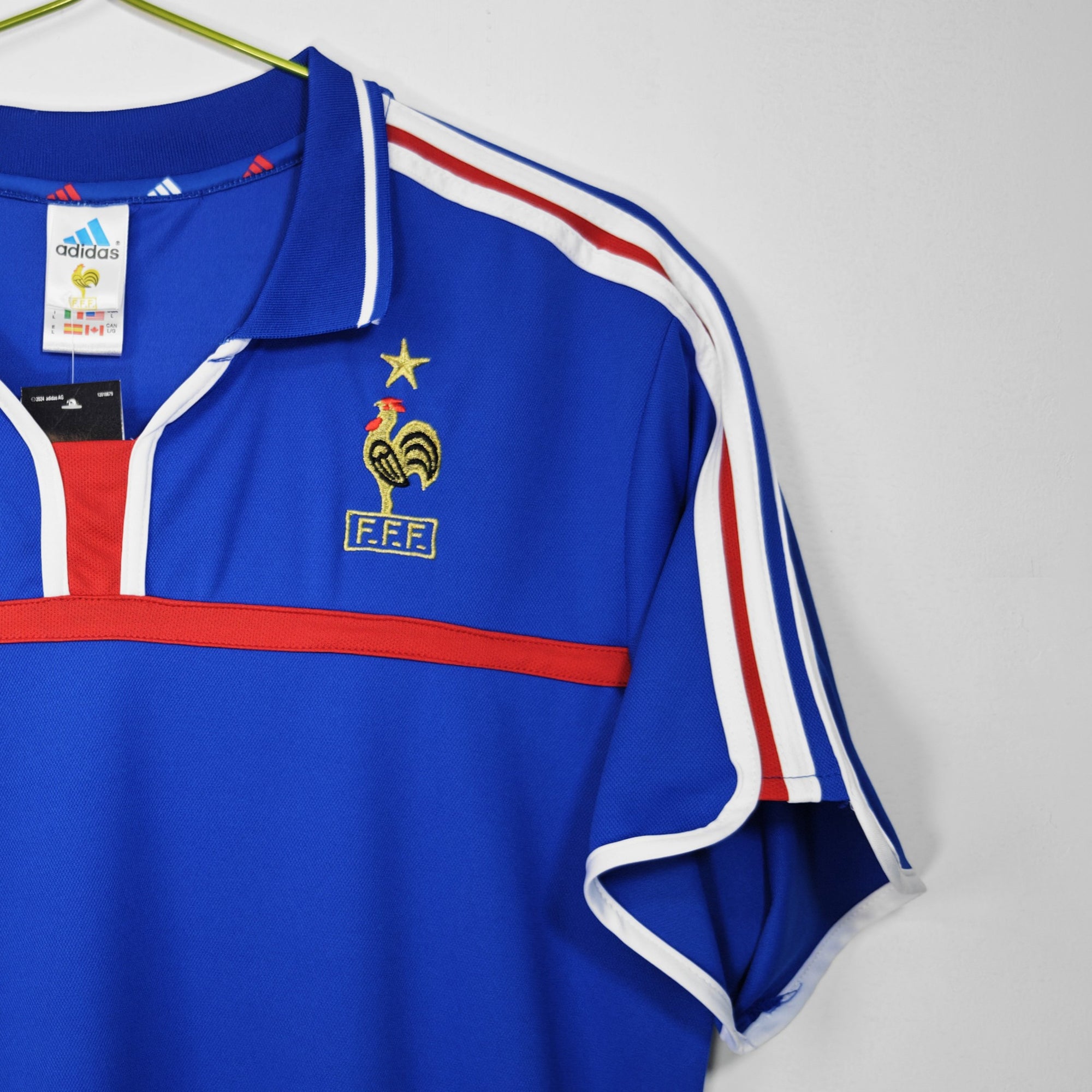Maillot France Retro Vintage 2000 Domicile Homme | Foot Sport – Foot ...